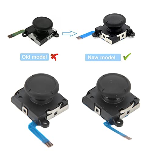 Aoutecen Joystick, 2Pcs Game Joystick ABS Accurate Controlling for Replacement