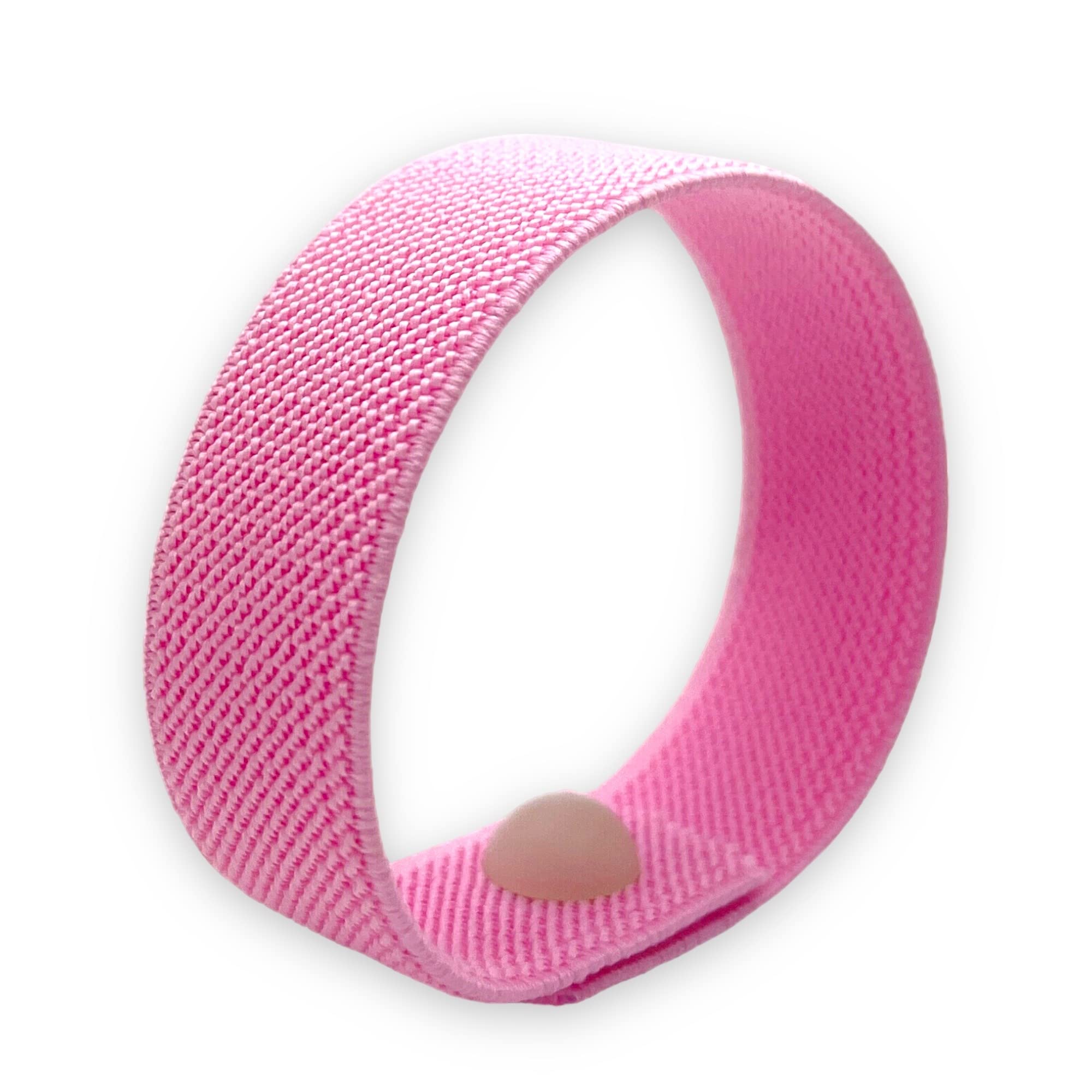 Anxiety Relief Healing Acupressure Bracelet with a "Snap"-Refocus Your Mind-Panic Attacks, Addictions, Stress-Create Healthy Habits (Candy Pink, small 6)