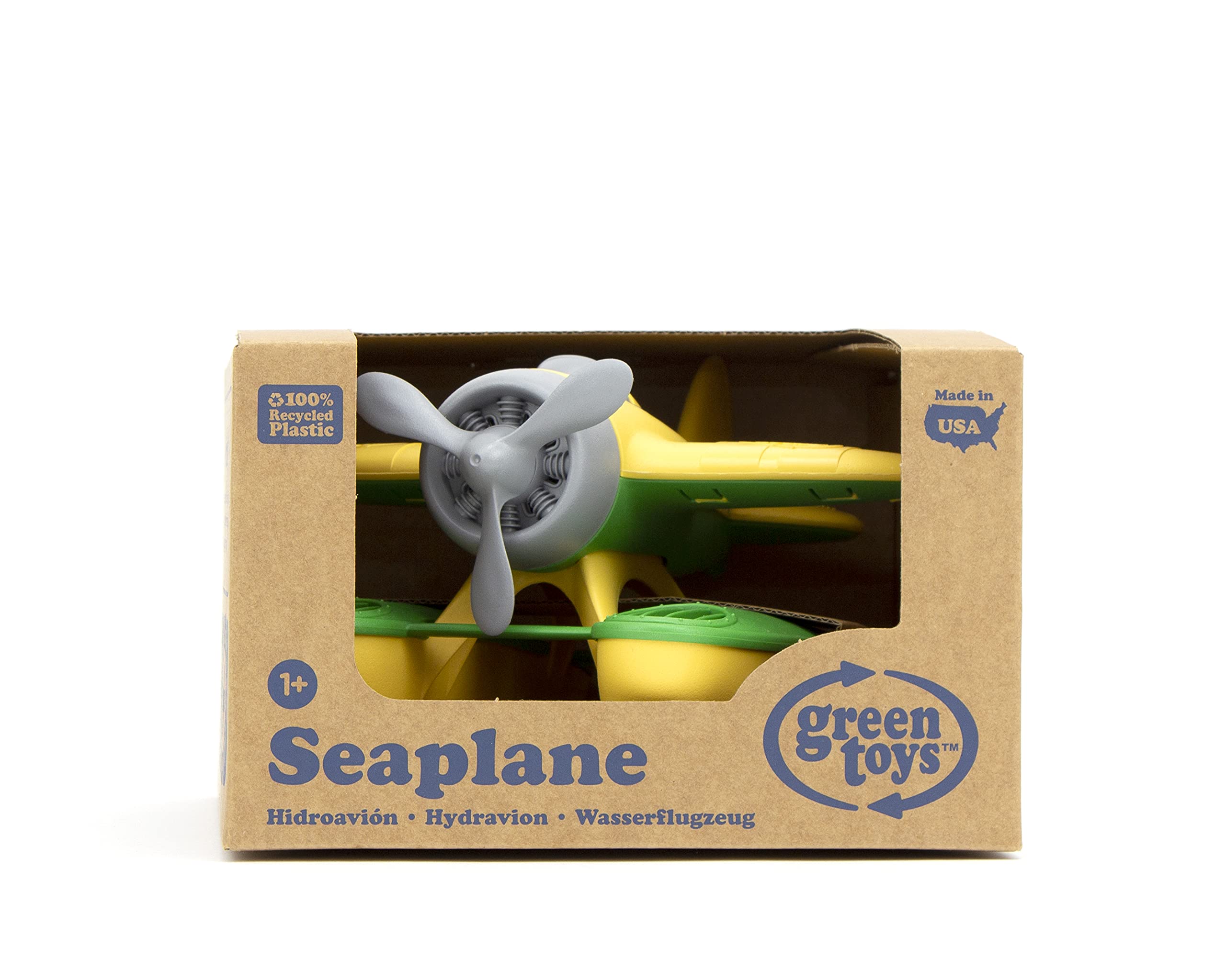 Green Toys Seaplane Yellow CB2