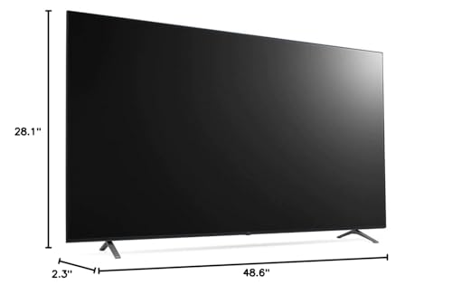 LG 55” 55UR640S9UD UR640S Series UHD Signage TV with Slim Depth, SuperSign CMS, and Embedded Content & Group Management,Black
