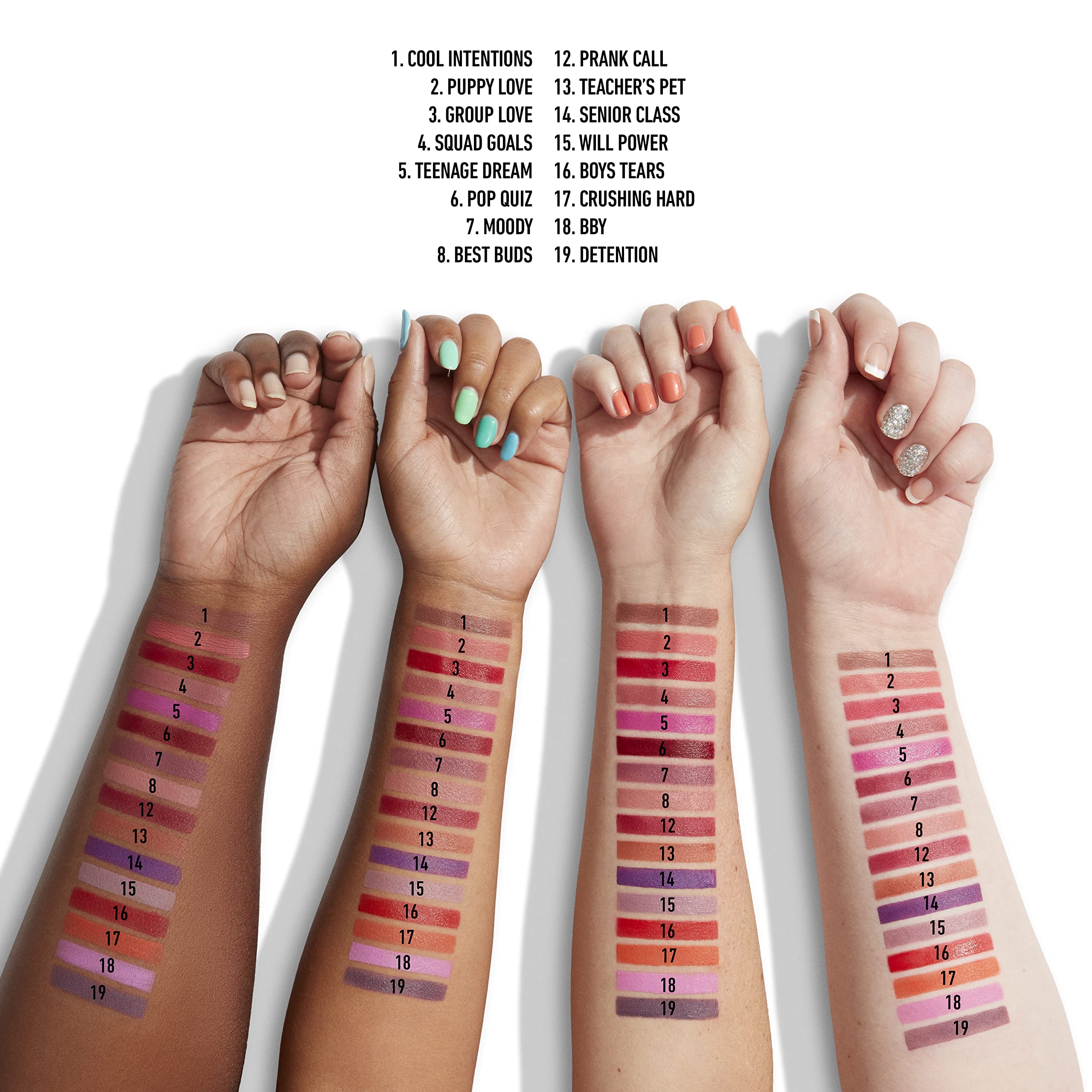 NYX PROFESSIONAL MAKEUP Powder Puff Lippie Lip Cream, Liquid Lipstick - Teenage Dream (Hot Pink)