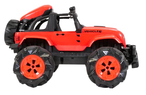 High Speed RC Truck, with Light, 1:24 Scale Remote Control Crawler 2.4 GHz, Toys for Kids and Adults, 30 Min Play Gift for Boy Girl, Contixo SC7