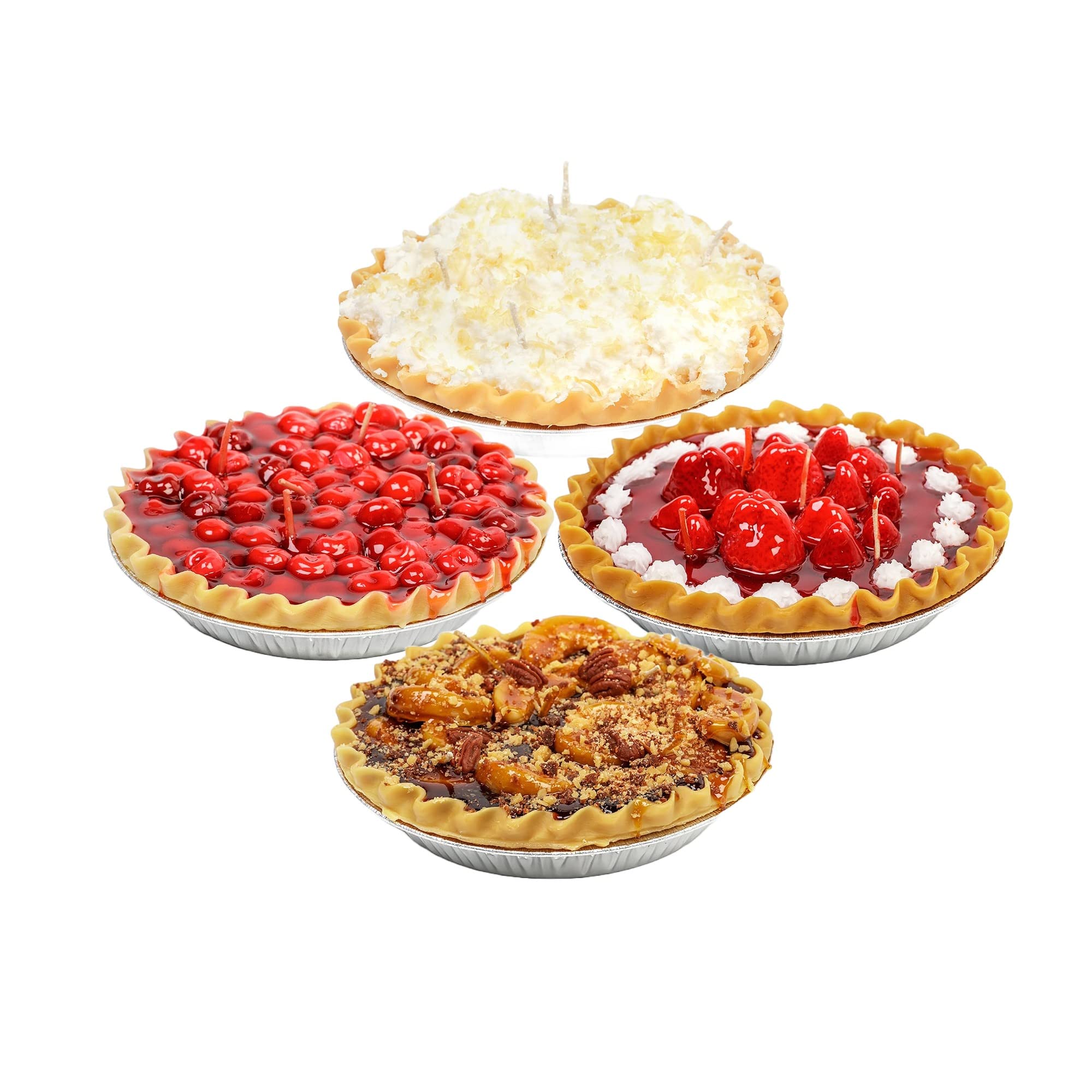Beaver Creek Dessert Pie Candle - Looks and Smells Like Apple Pie, 9 inch