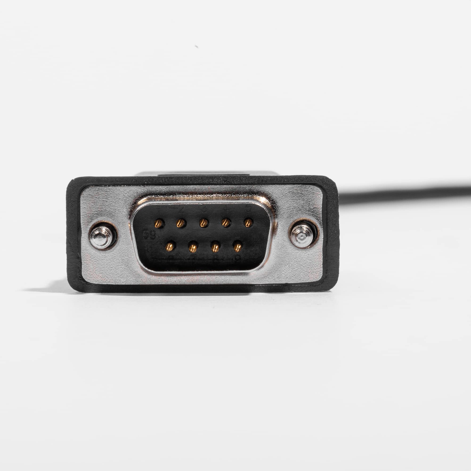 LIANSHU DB9 Male to DC3.5mm Male Serial RS232 Cable 6feet DB9 Male to 3.5mm Serial Cable L= 6FT Black