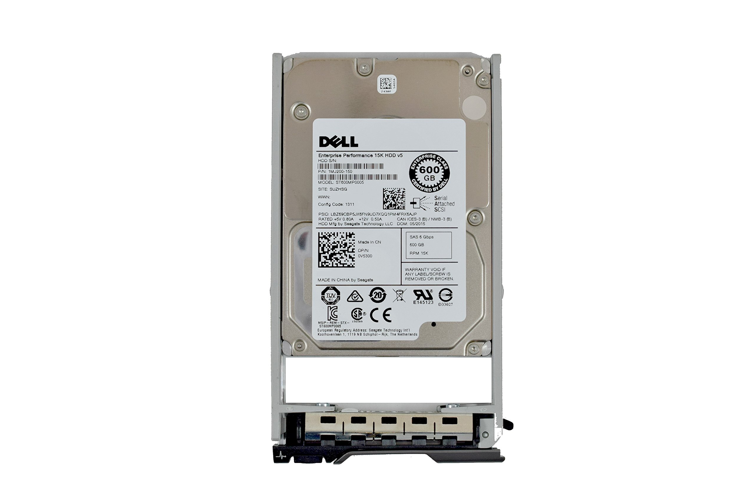 Dell 990FD - 600GB 2.5" SAS 15K 6Gb/s HS Hard Drive (Renewed)