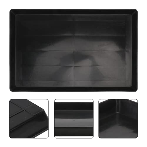 Dog Crate Replacement Pan- Plastic Pet Cage Cleaning Tray- Cage Tray Plastic Base Tray for Rabbit Dog Cat 43x28cm