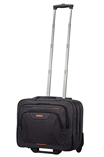 American Tourister Roller Case, Black (Black/Orange), 44 Centimeters