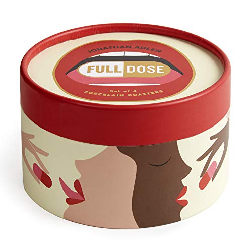 Jonathan Adler Full Dose Coasters, Multi