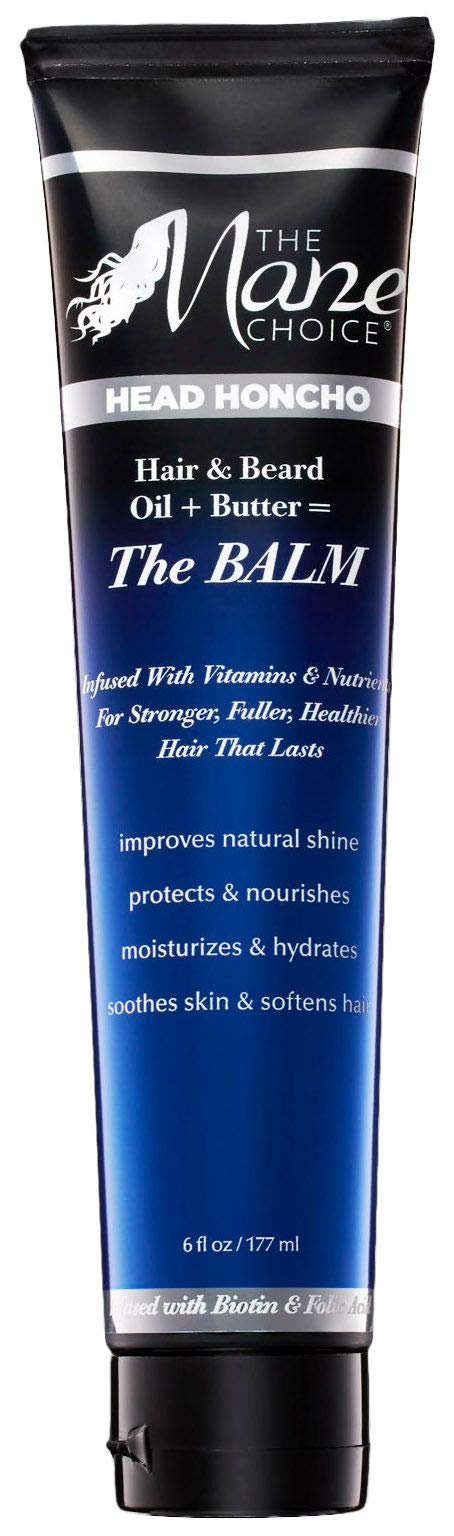 The Mane Choice Mane choice head honcho hair & beard oil + butter the balm, 6 Fl Oz