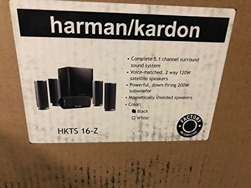 Harman Kardon HKTS 16BQ 5.1 Channel Home Theater Speaker Package (Black)