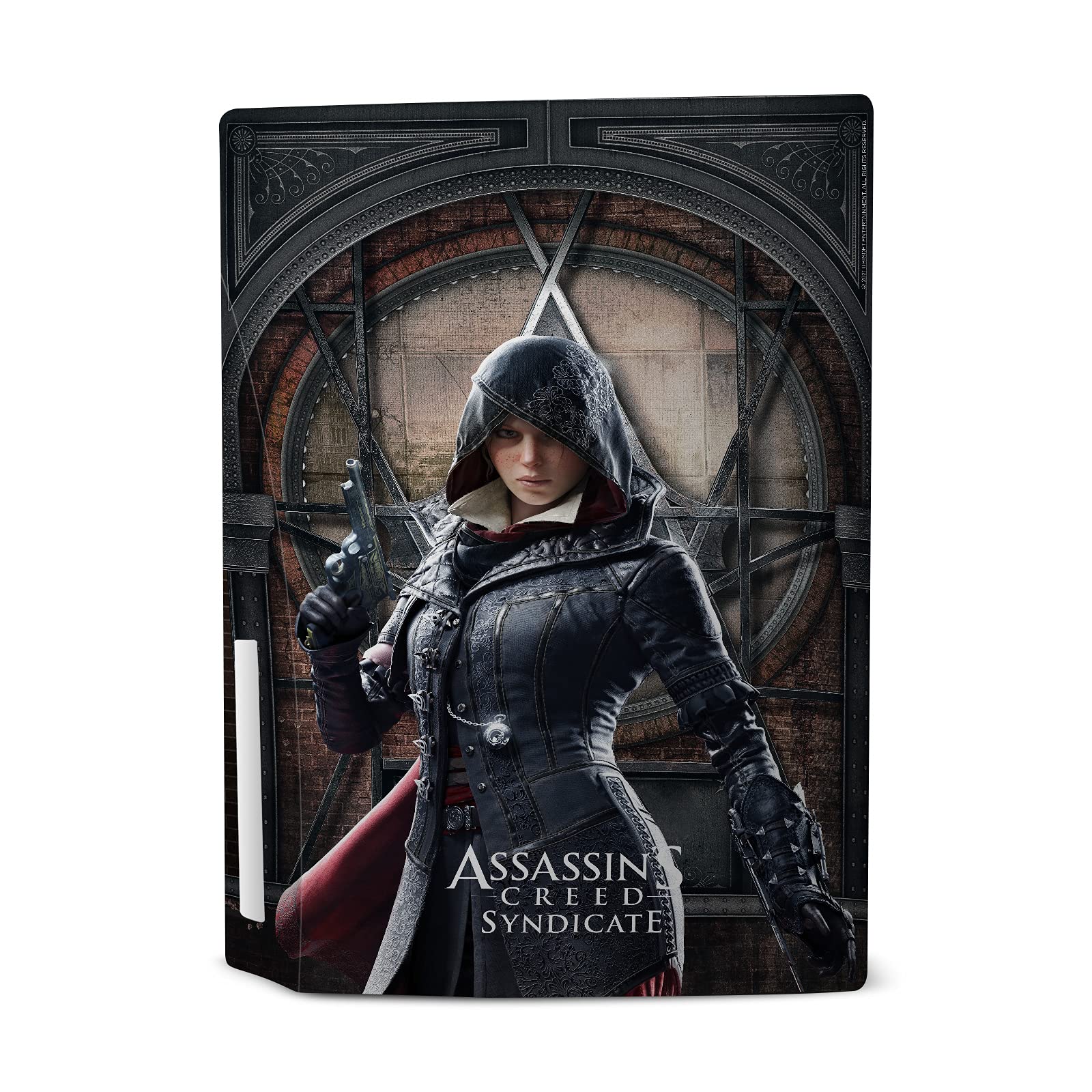 Head Case Designs Officially Licensed Assassin's Creed Evie Frye Syndicate Graphics Vinyl Faceplate Gaming Skin Decal Compatible With Sony PlayStation 5 PS5 Disc Edition Console & DualSense Controller