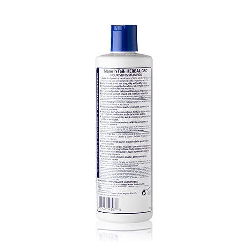 Mane 'n Tail: Herbal Gro Shampoo + Conditioner (12 oz Each), Olive Oil Complex That Helps Strengthens & Nourishes Hair