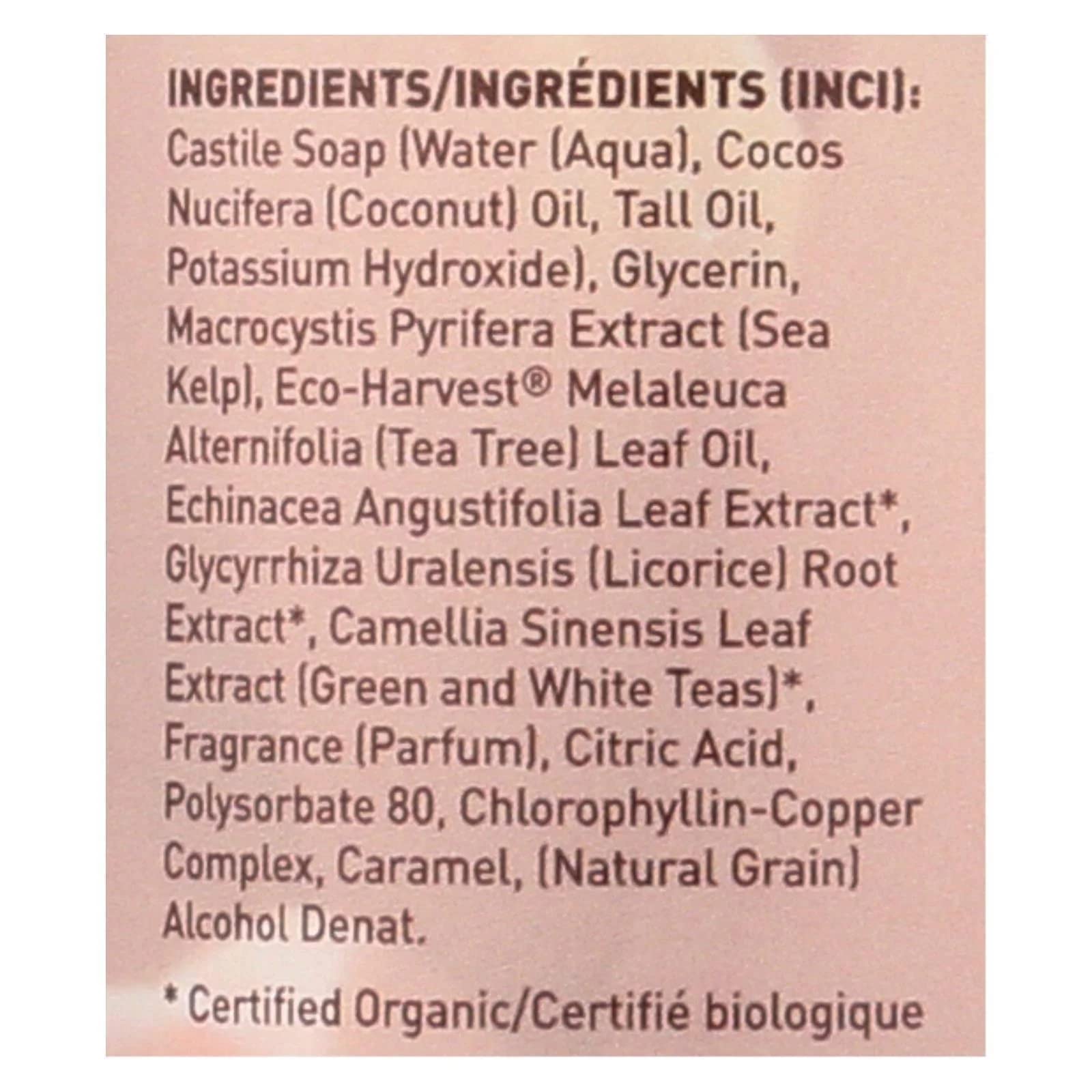 Desert Essence Thoroughly Clean Face Wash with Sea Kelp, Tea Tree Oil, Nourishing Castile Soap, Coconut Oil & More - Gently Remove Dirt & Impurities Without Drying Skin - Vegan, Sulfate Free - 8.5oz