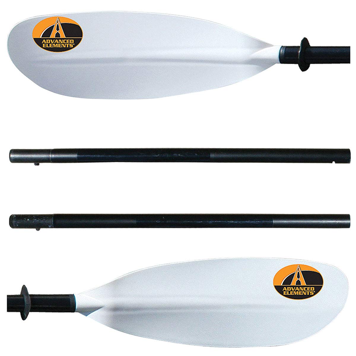 Advanced Elements - Adventure Voyage, 4-Part, Kayak Touring Paddle, one Size - White