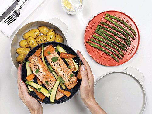 Joseph Joseph 45001 M-Cuisine 4 Piece Stackable Microwave Cooking Set