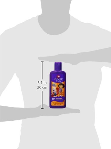 Mango Mate Kids 3 in 1 Shampoo & Conditioner 12 Fl Oz