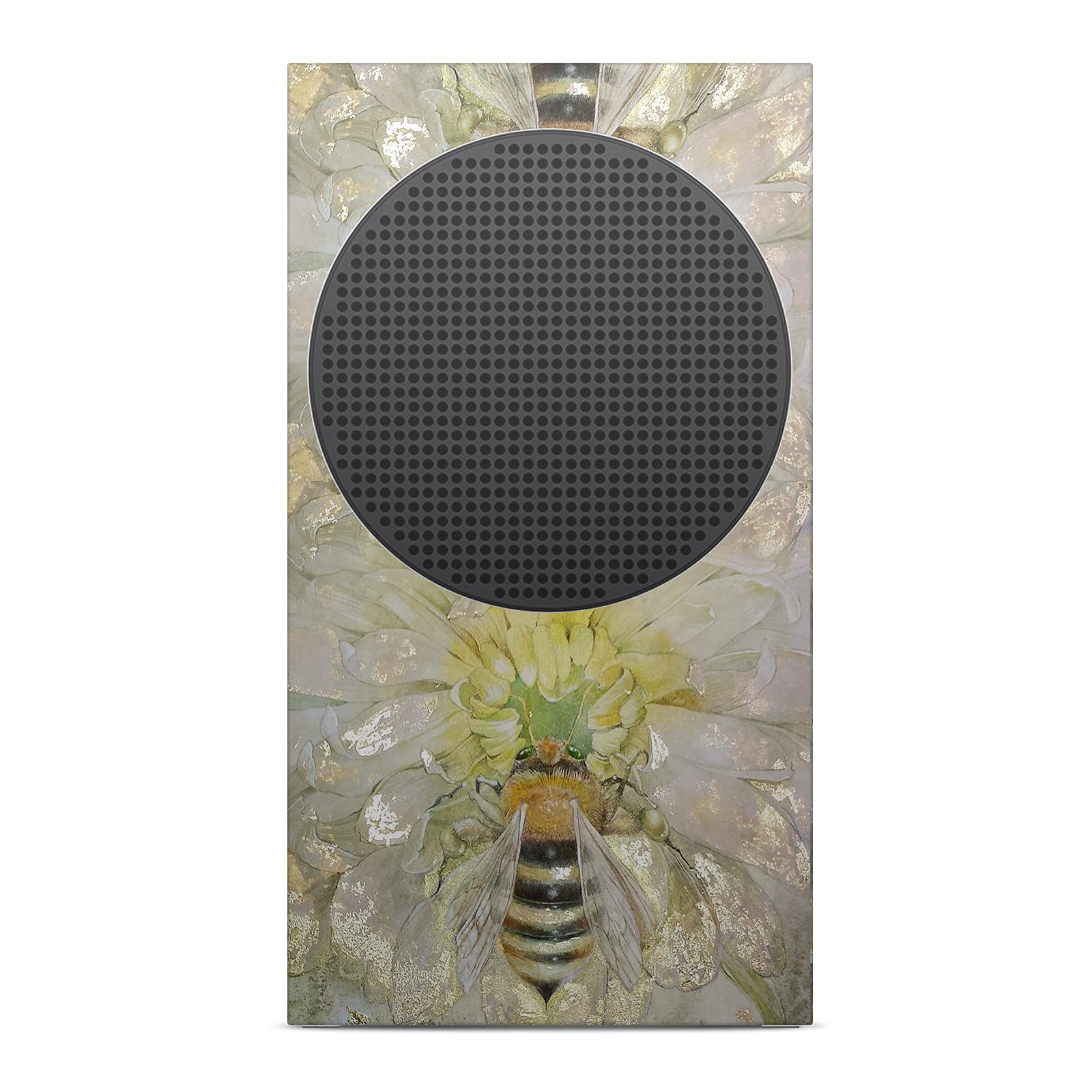 Head Case Designs Officially Licensed Stephanie Law Bee Art Mix Vinyl Sticker Gaming Skin Decal Cover Compatible With Xbox Series S Console and Controller Bundle