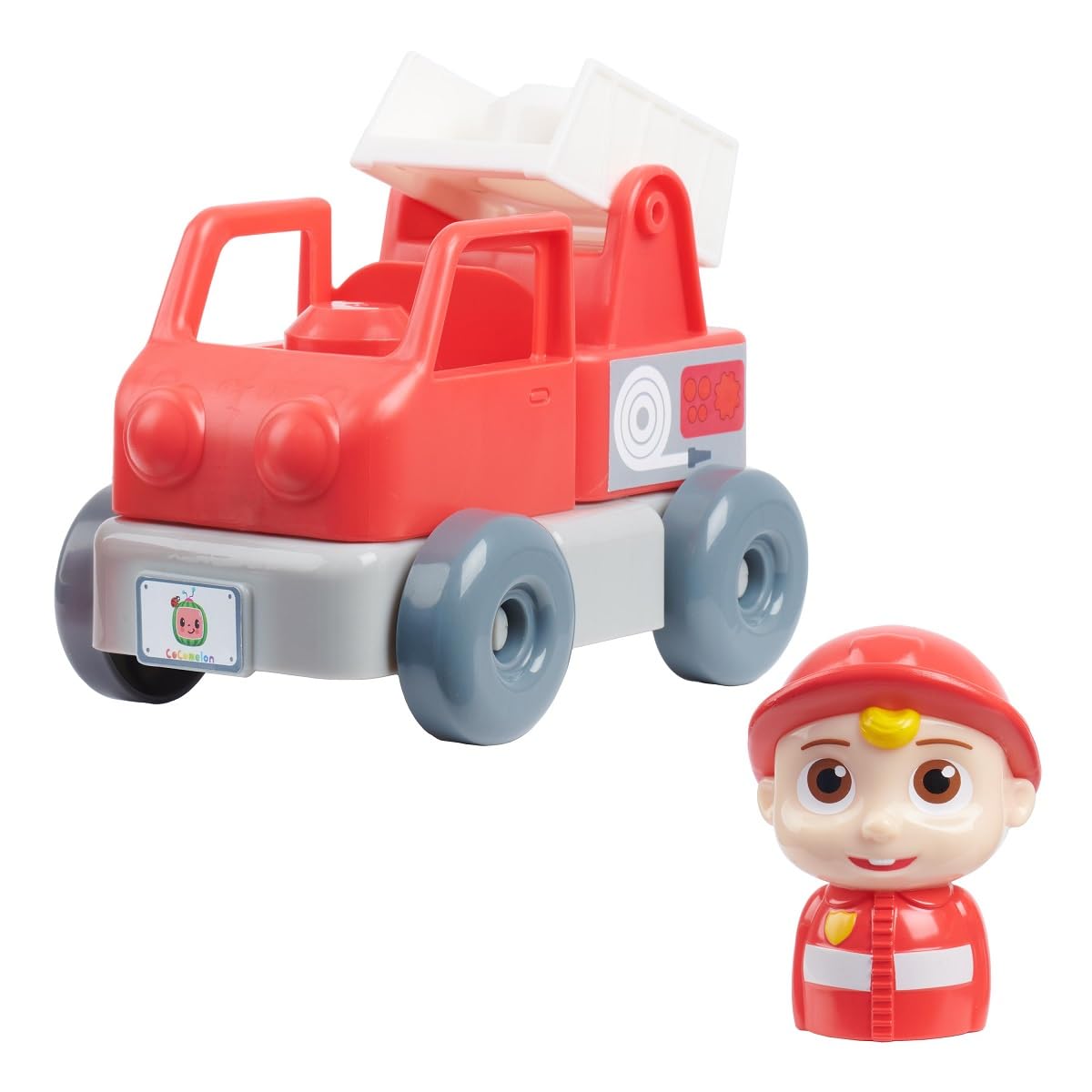Cocomelon Build A Vehicle Playset, Includes 3 Vehicle Sets, Styles May Vary, Officially Licensed Kids Toys for Ages 18 Month by Just Play