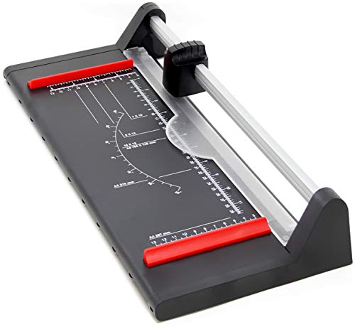 VViViD Rot8 12" Lightweight Sliding Rotary Paper Cutter and Trimmer