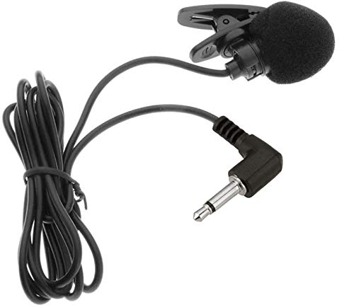 AKindle Mini lavalier Lapel Tie Clip-on 3.5mm Jack Condenser Collar Microphone for Belt Pack Mic System,Voice Amplifier,Teachers, Speakers,Coaches,Presentations,Tour Guides