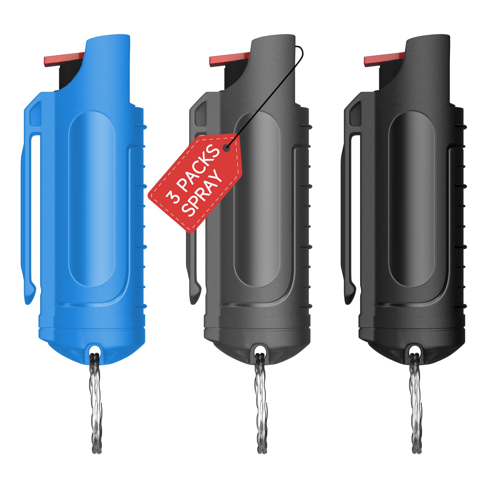 AIMHUNTER Pepper Spray for Easy Multiple Colors Pepper Spray 10-12-Foot (3.5M) Range 25 Bursts