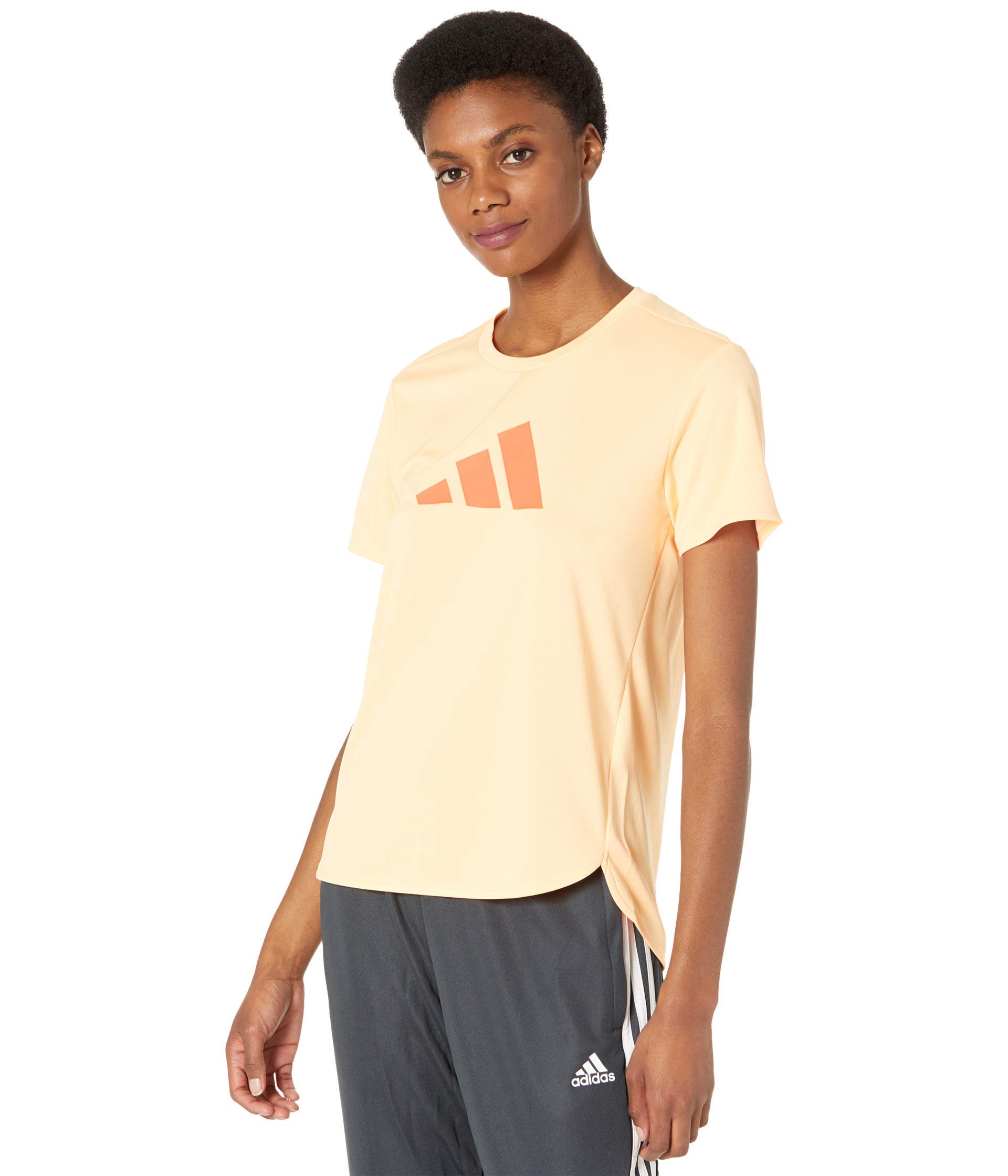 adidas Badge of Sport Logo Tee Black/White MD