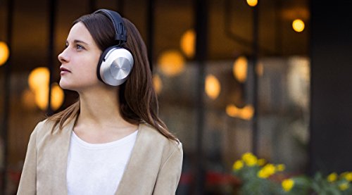 PIONEER Bluetooth and High-Resolution Over Ear Wireless Headphone, Silver (SE-MS7BT-S)