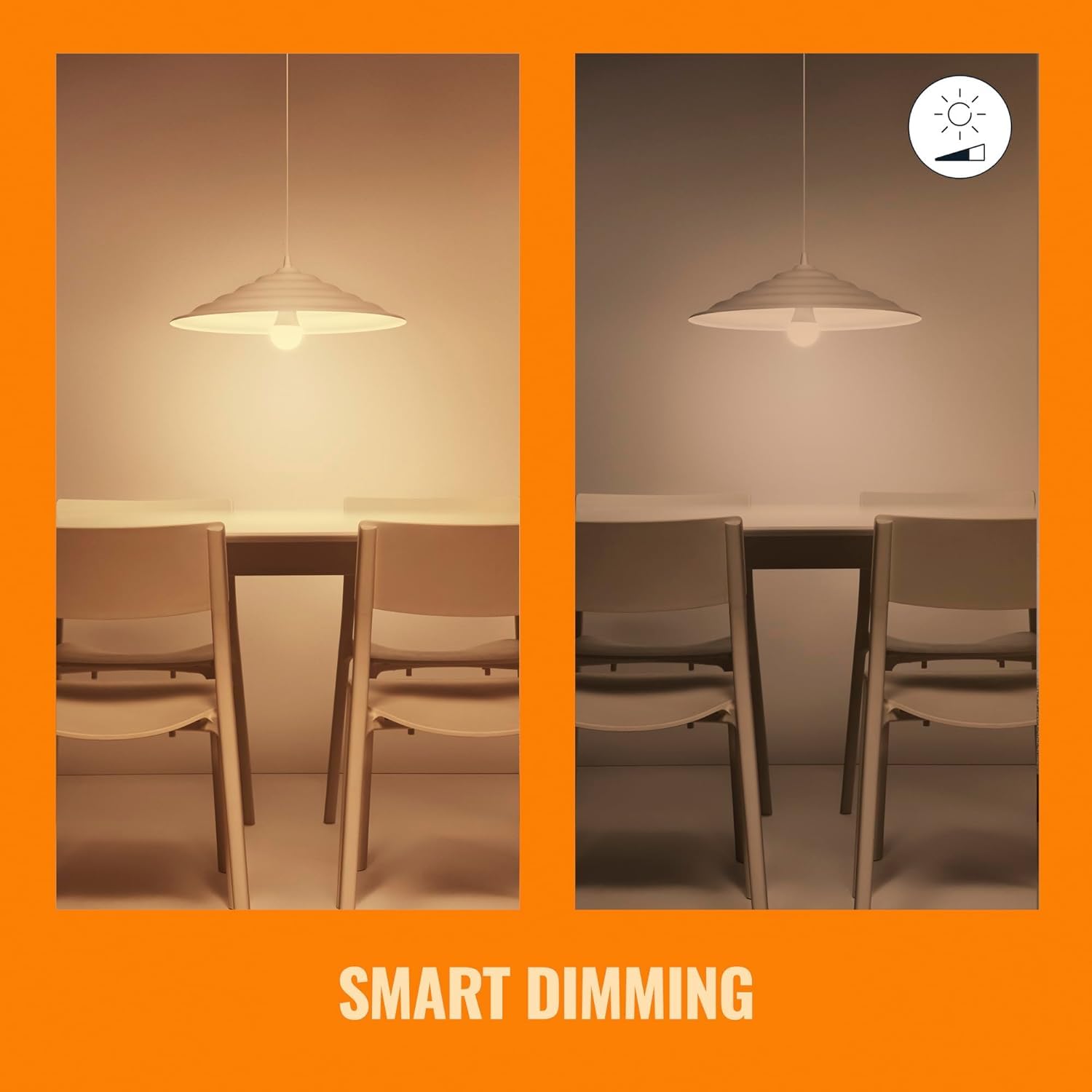 WiZ 60W A19 Tunable White LED Smart Bulb - Pack of 1 - E26- Indoor - Connects to Your Existing Wi-Fi - Control with Voice or App + Activate with Motion - Matter Compatible