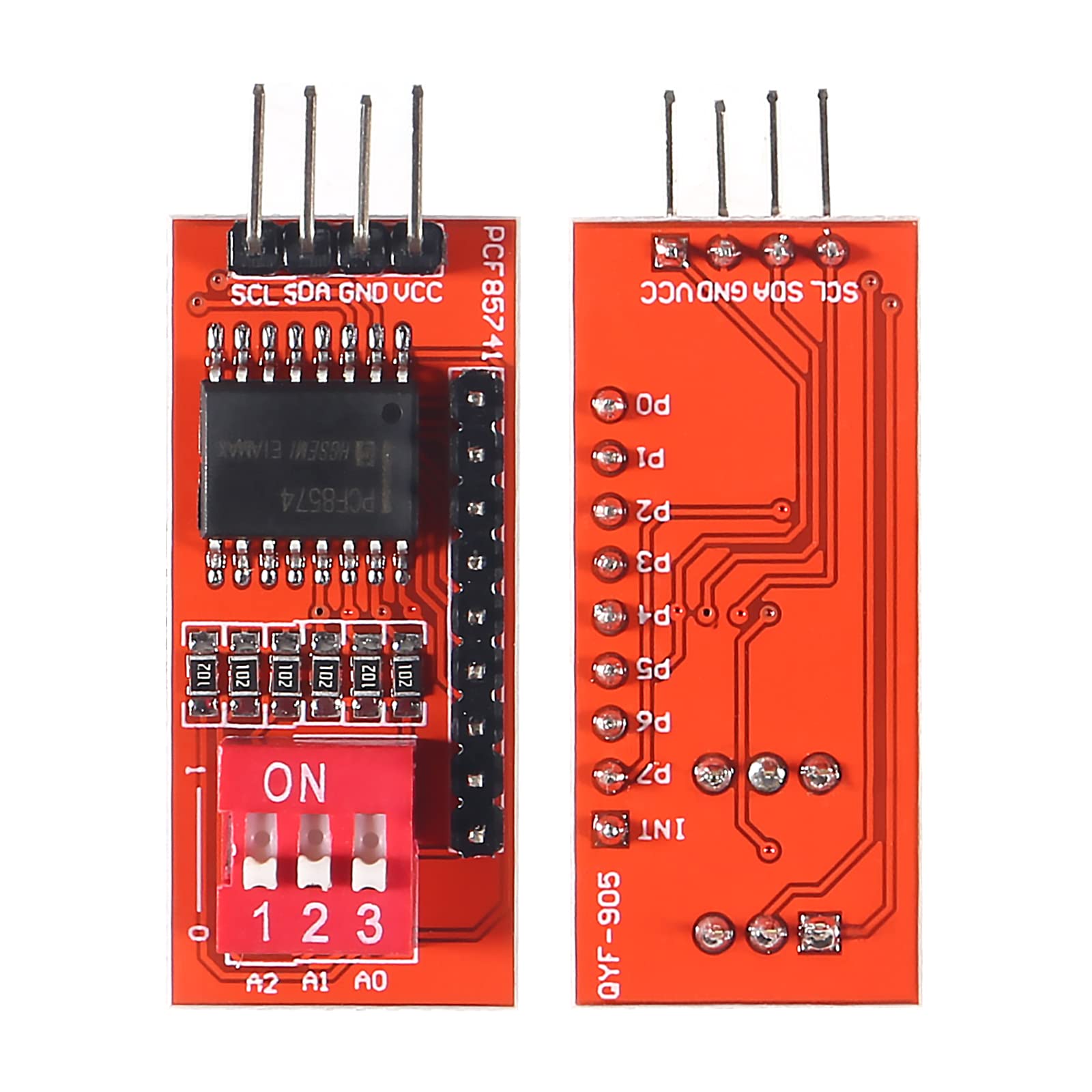 Alinan 8pcs PCF8574 PCF8574T IO Expansion Module Expander I2C Evaluation Development Module