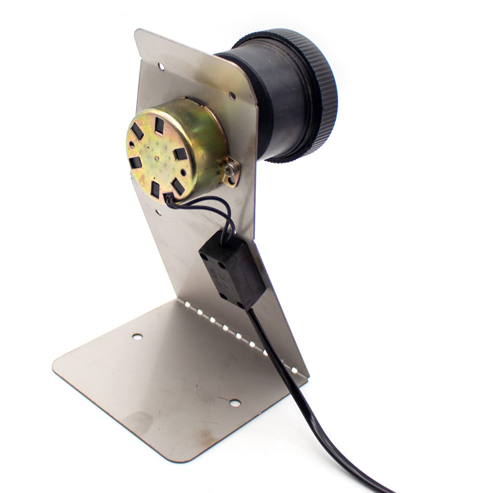 Aitoserlea DIY Fishing Rod Building Machine, Detachable Support Rod Dryer for Rods Building Repair Wrapping Drying Station with Foot Switch