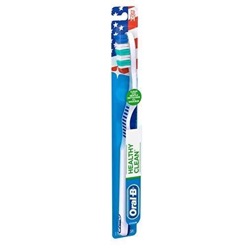 Oral-B Healthy Clean Toothbrush, Medium, Pack of 6