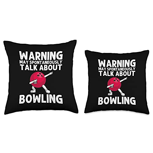 Best Lawn & Carpet Bowls Recreation Ball Designs Funny Bowling Gift for Men Women Bowler Game Lane Play Sport Throw Pillow, 16x16, Multicolor