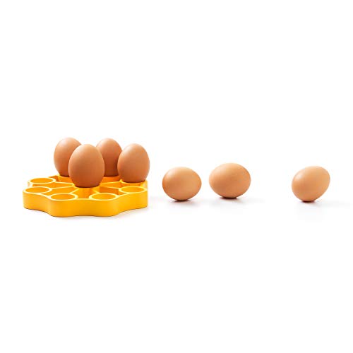 OXO Good Grips Silicone Egg Rack – One Size,Yellow
