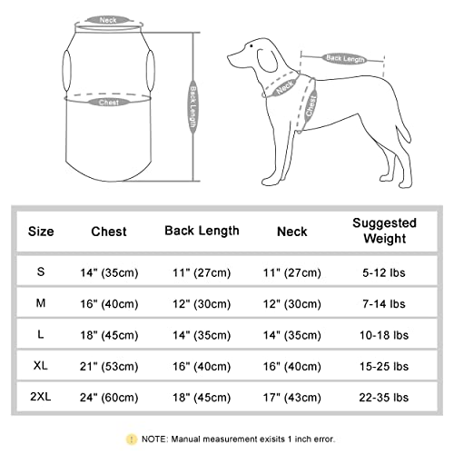 Beirui Waterproof Dog Winter Coat with Harness - Warm Zip Up Puffer Vest Dog Jacket with Dual D Rings - Reflective Cold Weather Dog Clothes for Puppy Small Medium Dogs,Pink(Chest 18β)