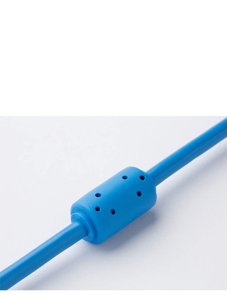Applicable USB-Micro Man-Machine Touch Screen Download Data Cable (Gold Plated Blue 3 Meters)