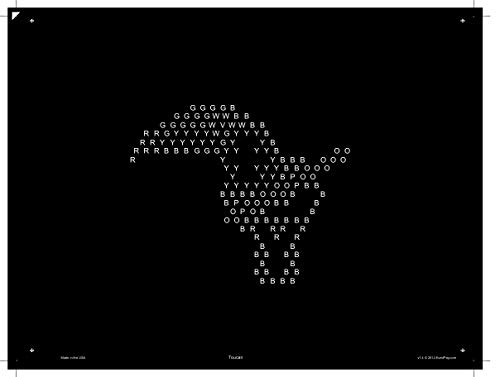 IllumiPeg Zoo Refill templates for pre-1994 Original Lite Brite (10 Sheets, 9x12)