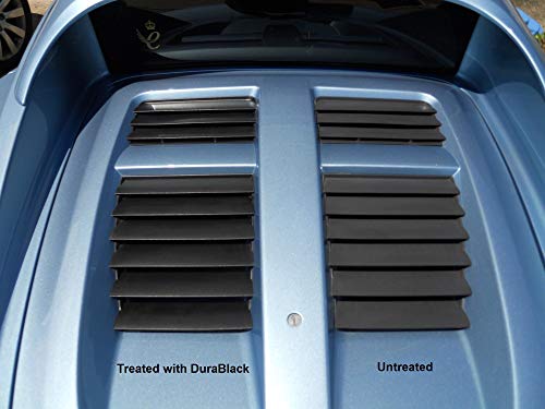 JJI Technologies DuraBlack Automotive Black Trim Rejuvenator - 12 Month No Color Fading - 8oz Bottle