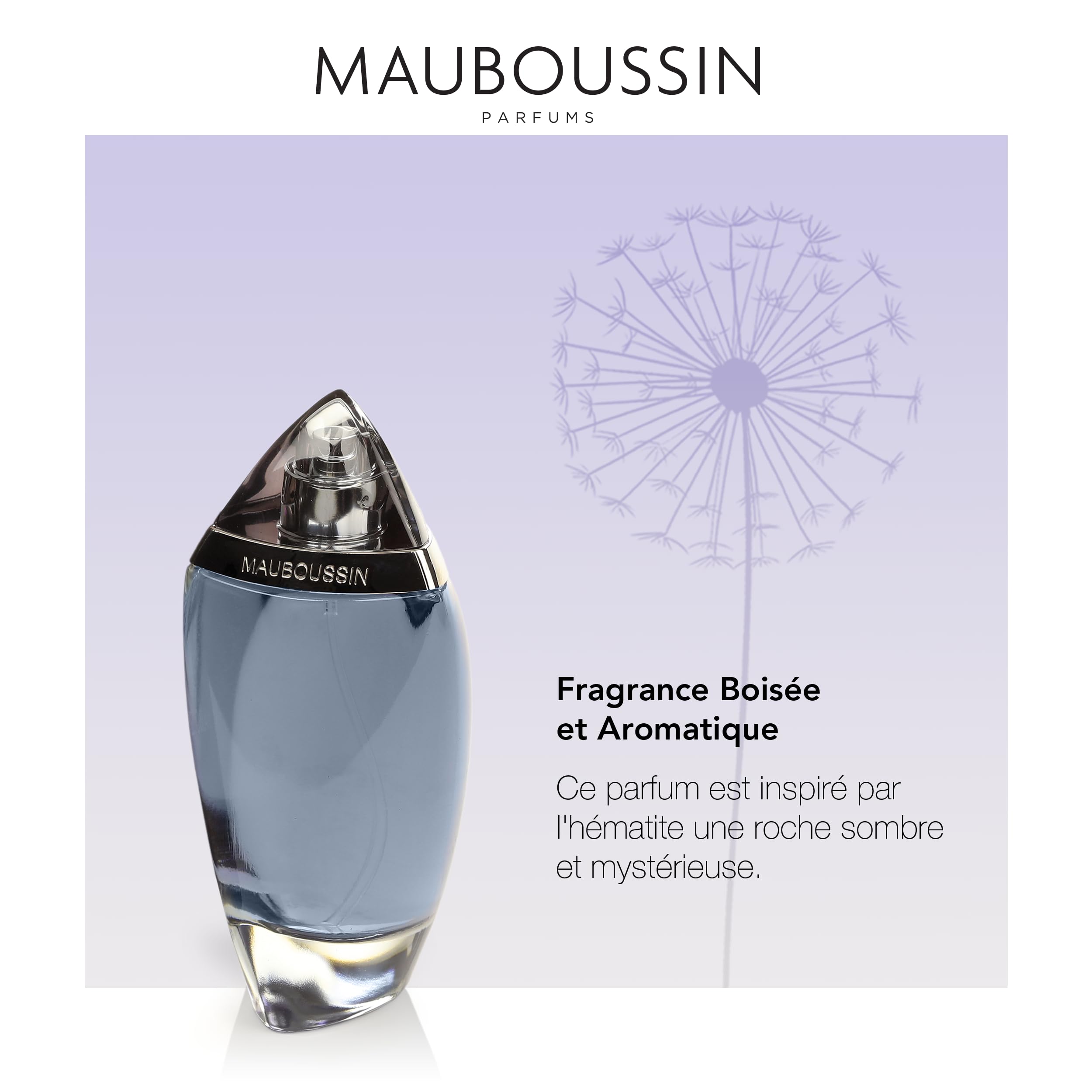 Mauboussin - Original Homme 100ml (3.3 Fl Oz) - Eau de Parfum for Men - Woody & Aromatic Scents