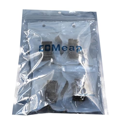 COMeap 8 Pin 180 Degree Adapter, GPU VGA PCIe 8 Pin U Turn 180 Degree Angle Connector Power Adapter Board for Desktop Graphics Card