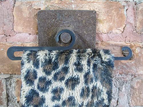 NAHANCO 305078048 Plastic Scarf/Tights/Leggings Hanger, 7 1/4", Black (Pack of 100)