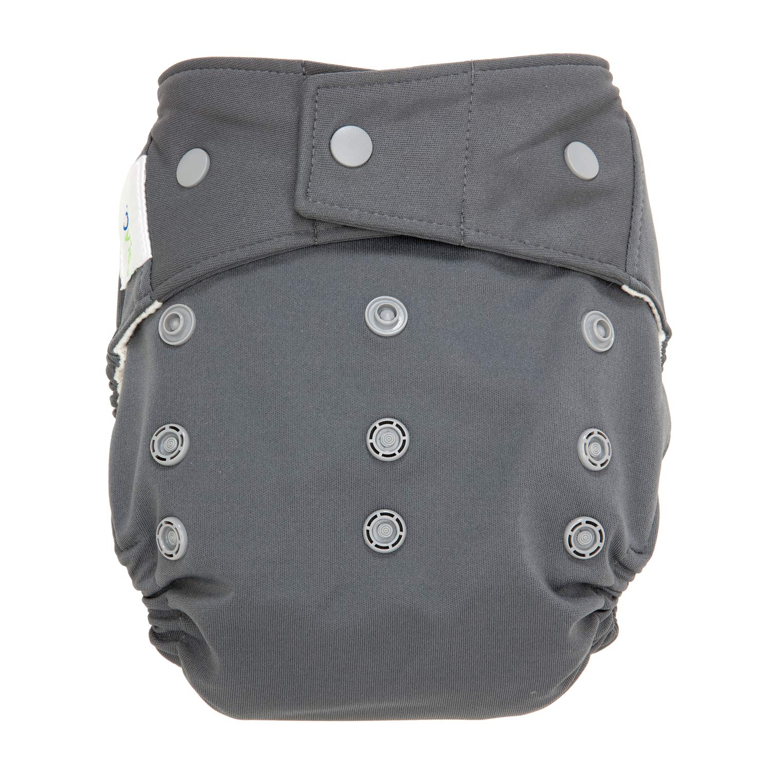 GroVia Hybrid Part Time Package: 6 Shells + 12 Organic Cotton Soaker Pads (Color Mix 4 - Snap)