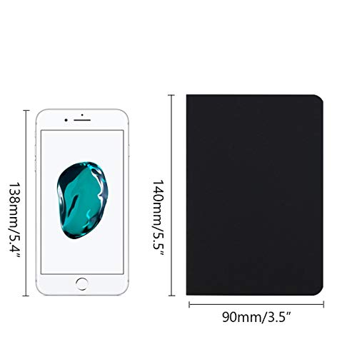 XYark Small Pocket Journals Notebook Bulk, Line Paper, 60 Pages, 3.5x5.5 inch, 12 Pack