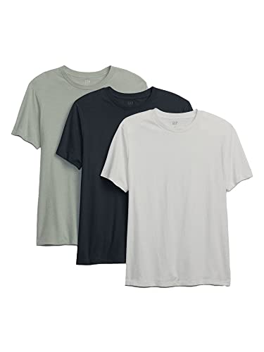 GAP Mens Everyday Short Sleeve T-Shirt T Shirt, White V2 Global Pack, Small US