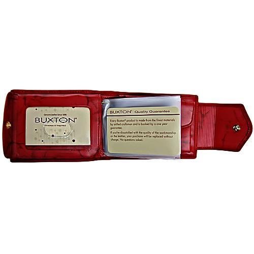 Buxton Women's Convertible Billfold, Red, One Size