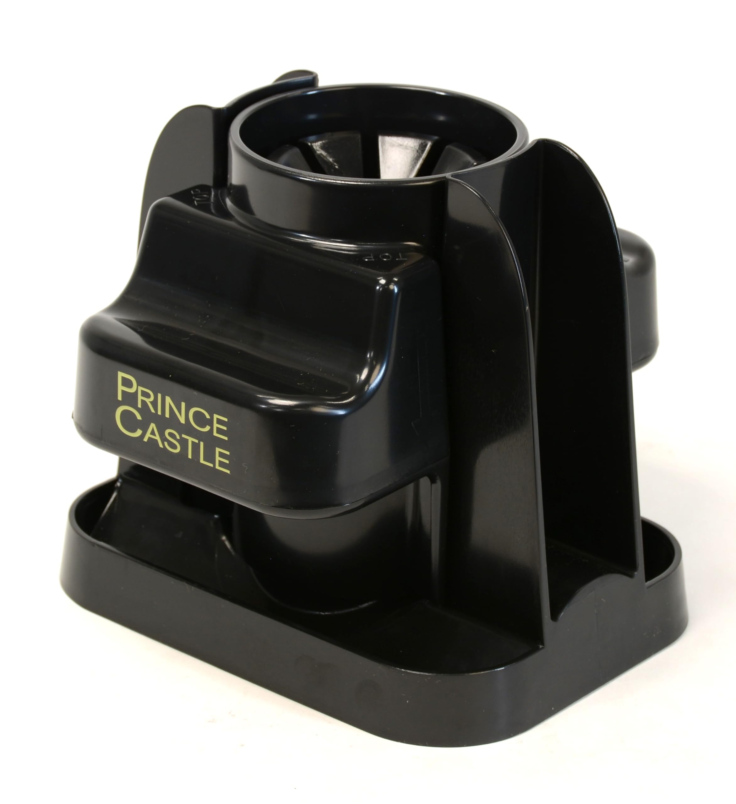Prince Castle 8 Section Citrus Saber, Lime and Lemon Cutter and Slicer for Commercial Kitchens, Restaurants, Bars and Home Kitchens, 8 Wedges Black