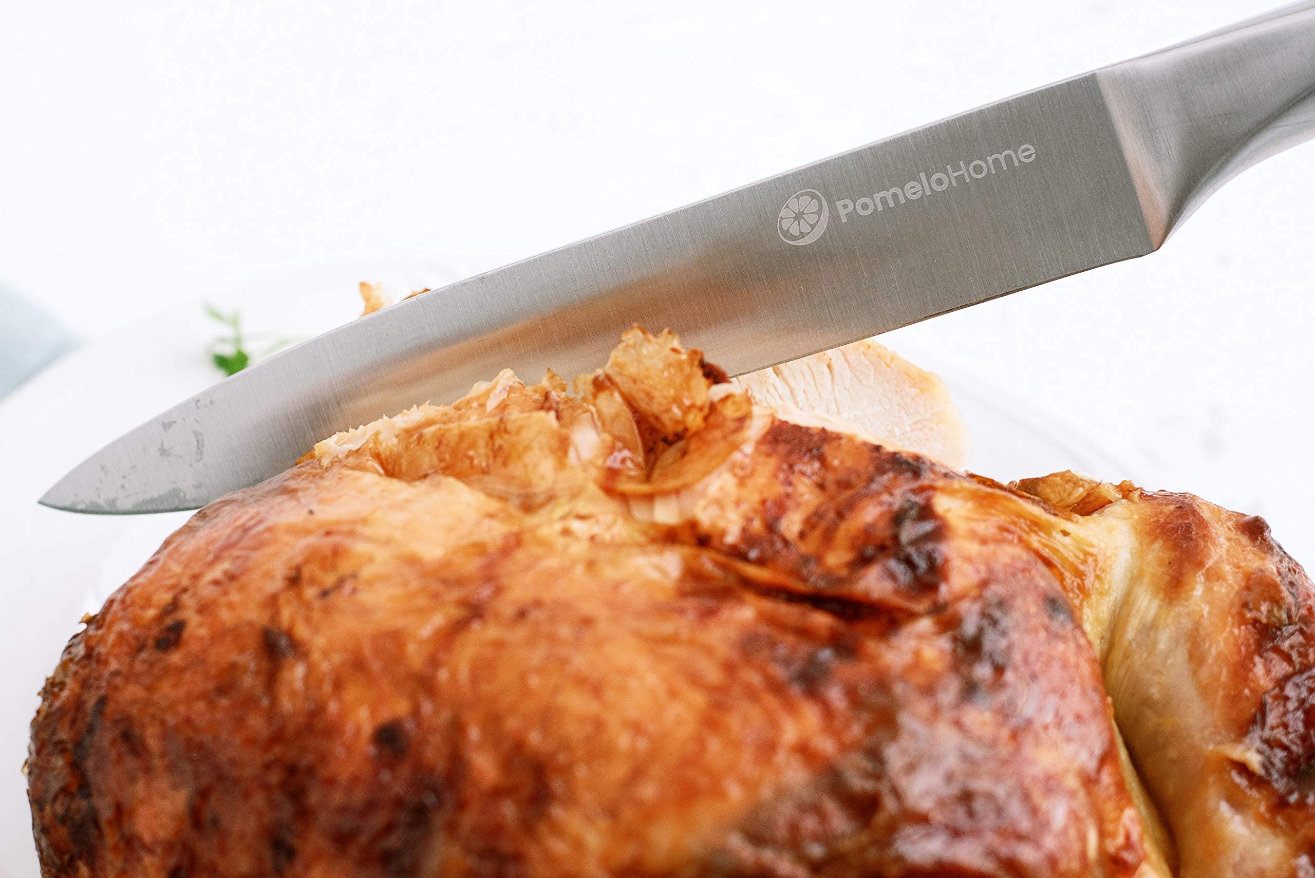 POMELOHOME Carving Knife | 8" Stainless Steel Carving Knife | German High Carbon Steel
