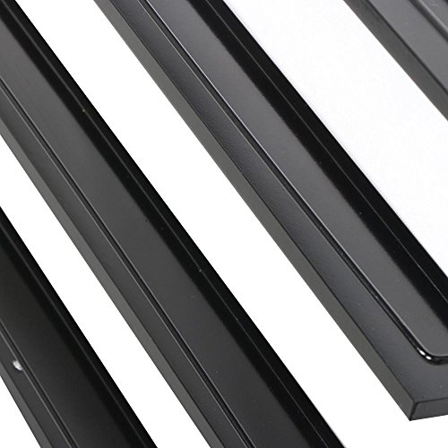 GIOCOBU ERNITERTY OSKE Metal Nail Polish Wall Rack 5 Tier Organizer Display Rack Black Holds Over 200 Bottles