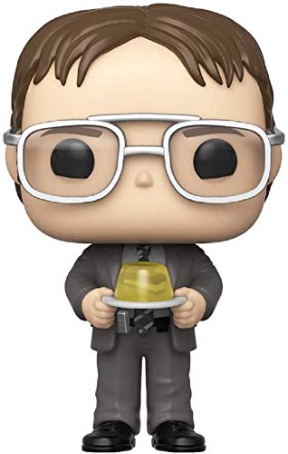 Funko The Office - Dwight Schrute with Gelatin Stapler Pop! Vinyl Figure (Bundled with Compatible Pop Box Protector Case)