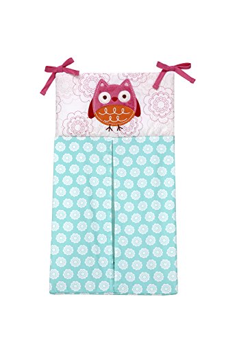 NoJo Love Birds 4 Piece Comforter Set with Diaper Stacker