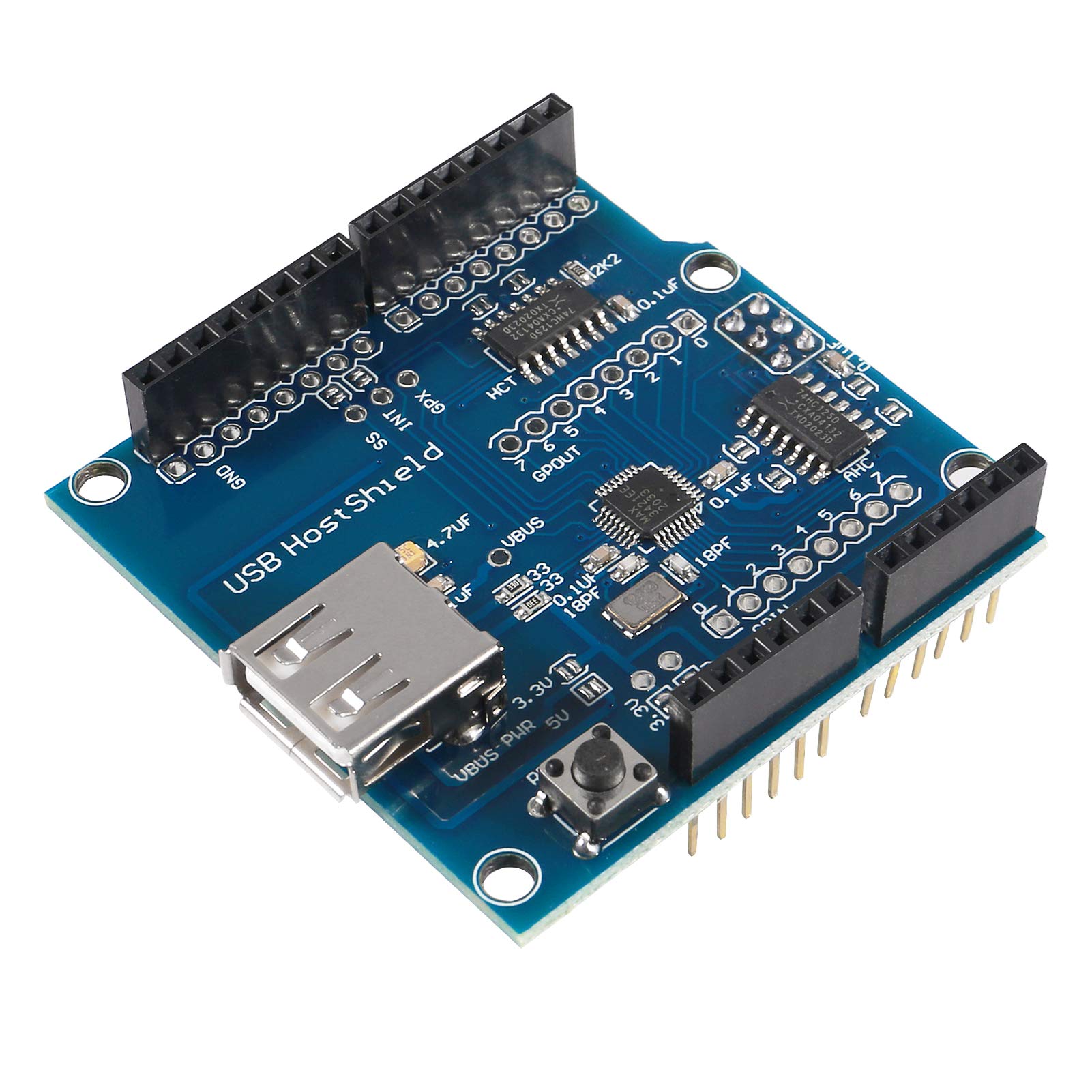 USB Host Shield Compatible for Arduino MEGA 2560 1280 Support Google Android ADK & USB HUB Function